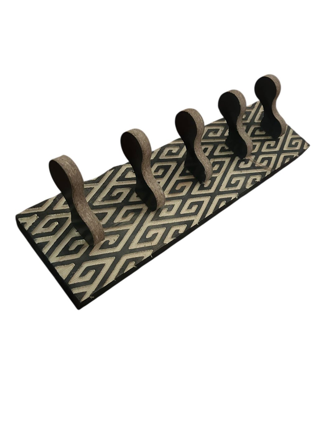 Greek Key Pattern Coat Rack - Etsy