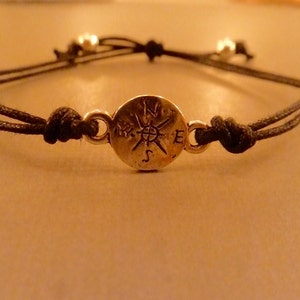 Compass Charm Bracelets: Lost Without You Compass Bracelet, Friendship ...