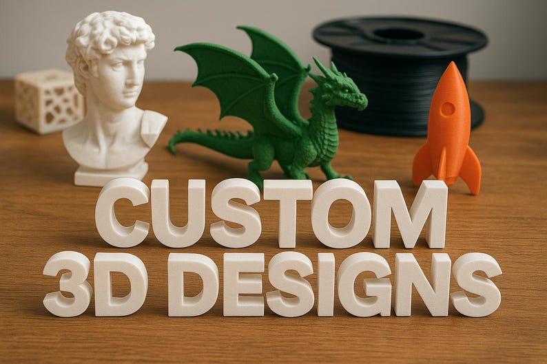 Custom 3D Printed Designs | Personalized Gifts & Unique Decor - Etsy