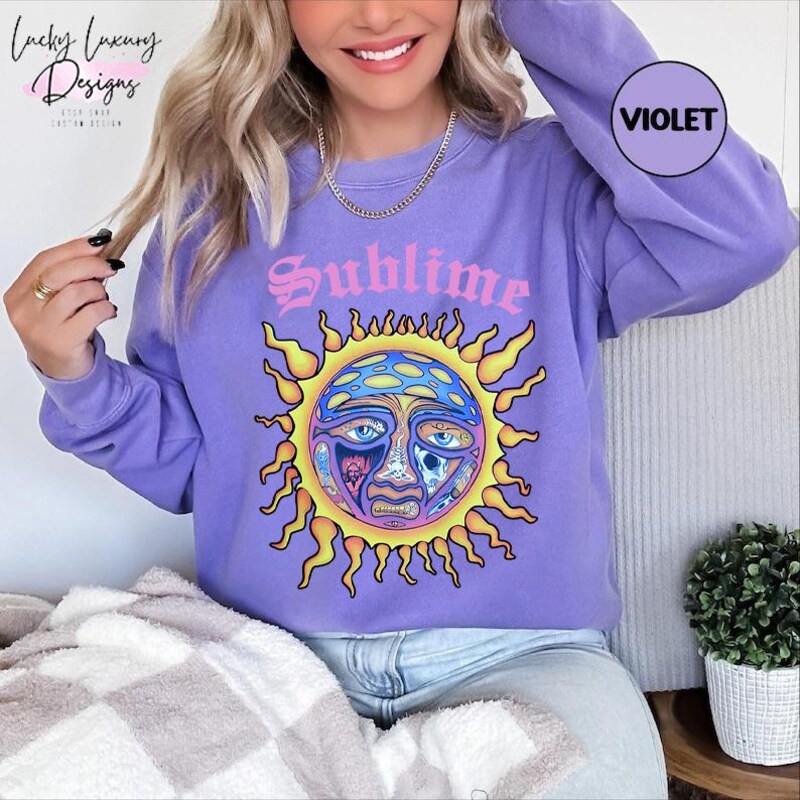 White Sublime Tee Shirt - Etsy