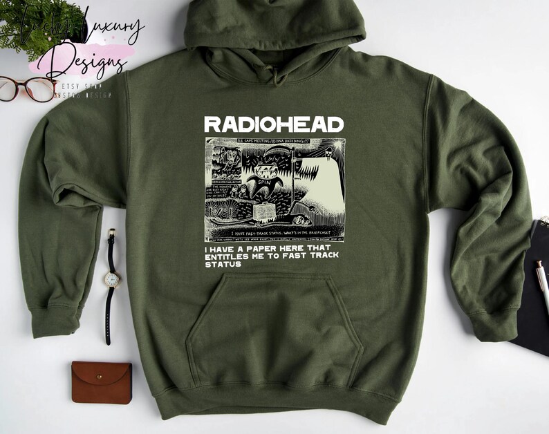 Radiohead America Tour 90s Retro Sweatshirt, Radiohead World Tour ...