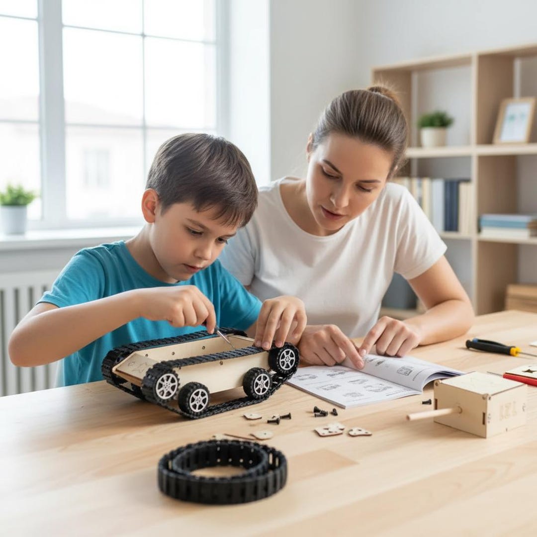 DIY Wooden Tank Model Kit – STEM Learning Toy, Birthday Gift - Etsy