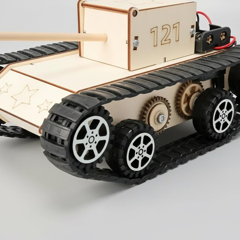DIY Wooden Tank Model Kit – STEM Learning Toy, Birthday Gift - Etsy