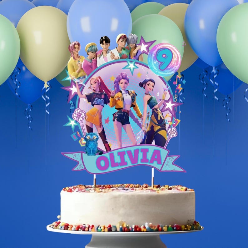 Kpop Demon Huntrix Rumi Birthday Custom PNG Kpop Idol Group Mira Rumi ...