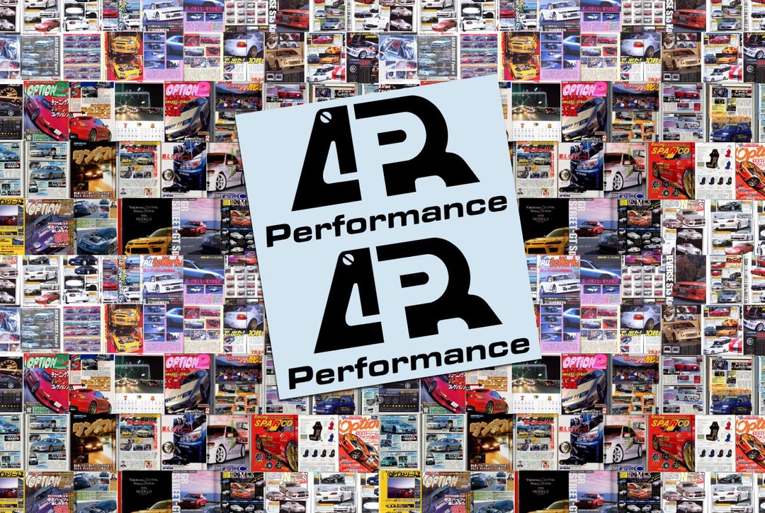 APR Performance Decal Pack 2 – Japanese JDM Racing - Vinyl Sticker ...
