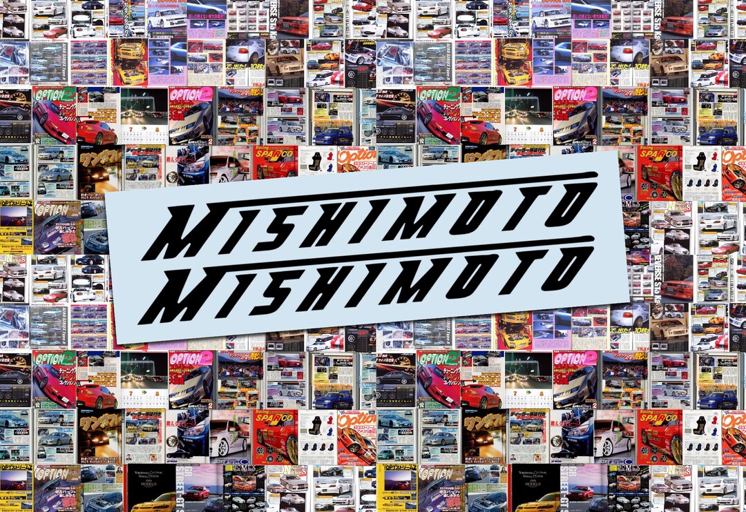 Mishimoto Decal Pack 2 – Japanese JDM Racing - Vinyl Sticker Decal - Etsy