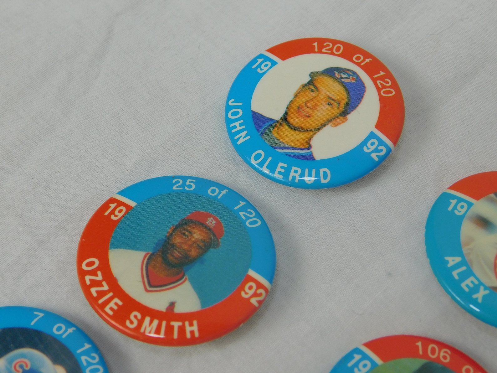 1992 Vintage Major League Baseball Photo Pin Pinback Buttons | Etsy