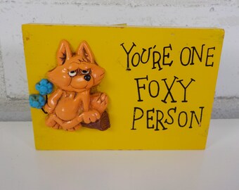 Foxy Lady Sign - Etsy