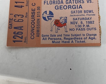 Football Game Day Ticket - Etsy