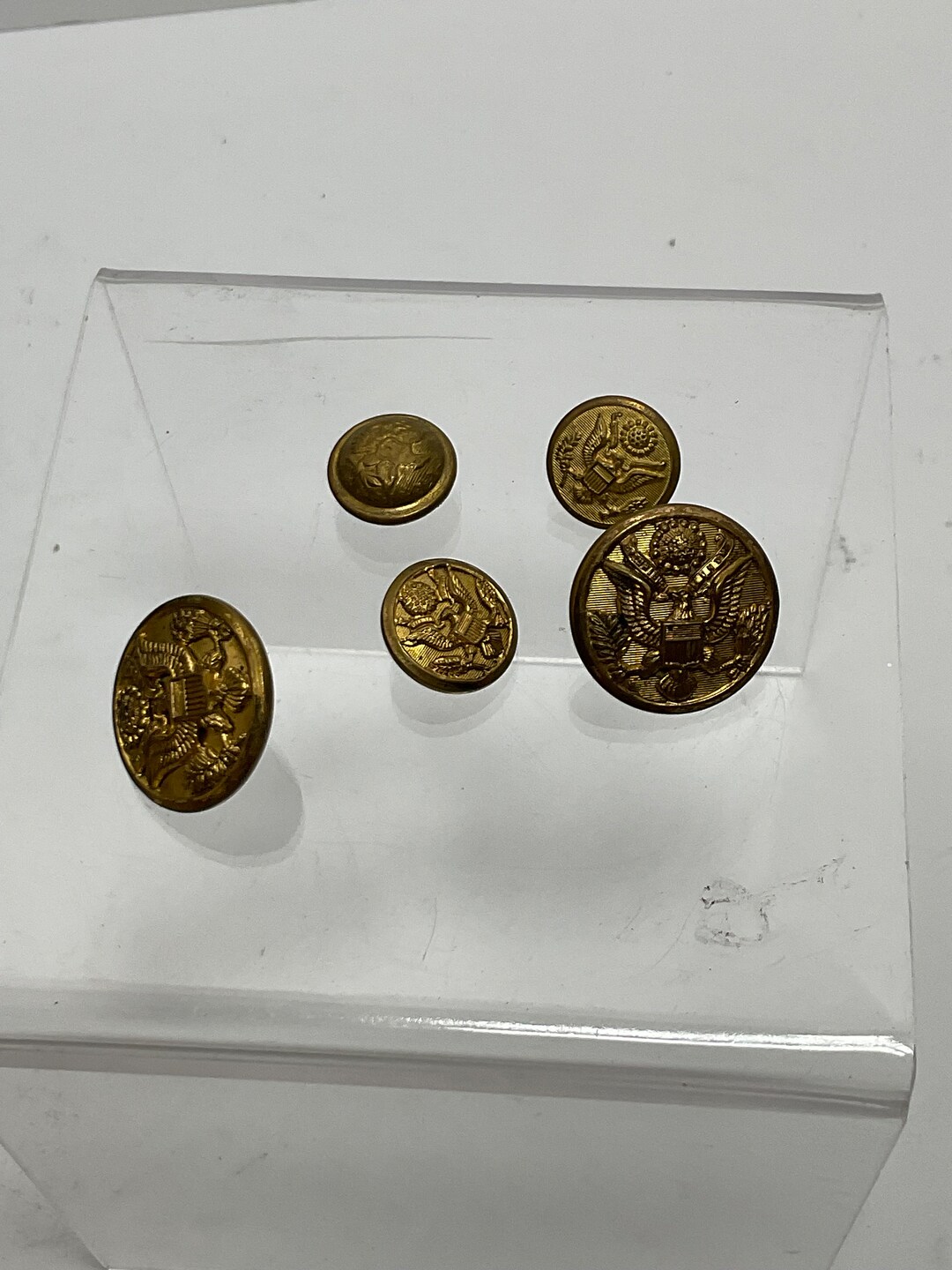 Vintage WW2 and More US Army Uniform Button Lot Mil Bx - Etsy Australia