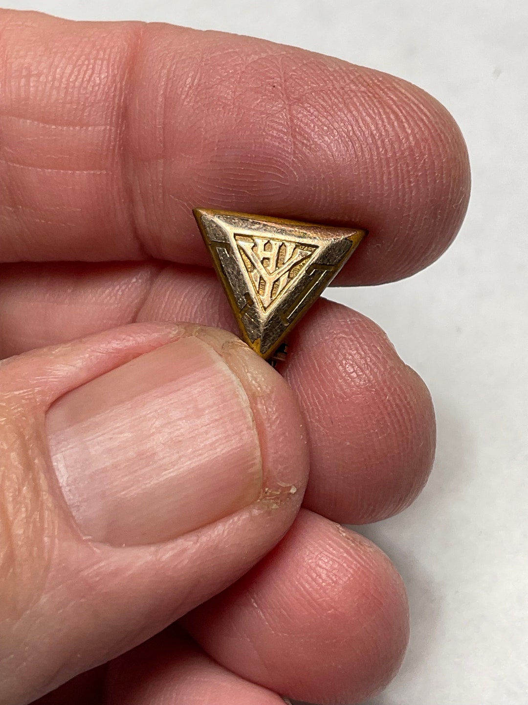 Antique Gold-filled Tri Hi Y YMCA Fraternal Pin Dr51 - Etsy