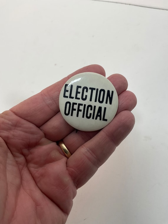 vintage election official - Gem