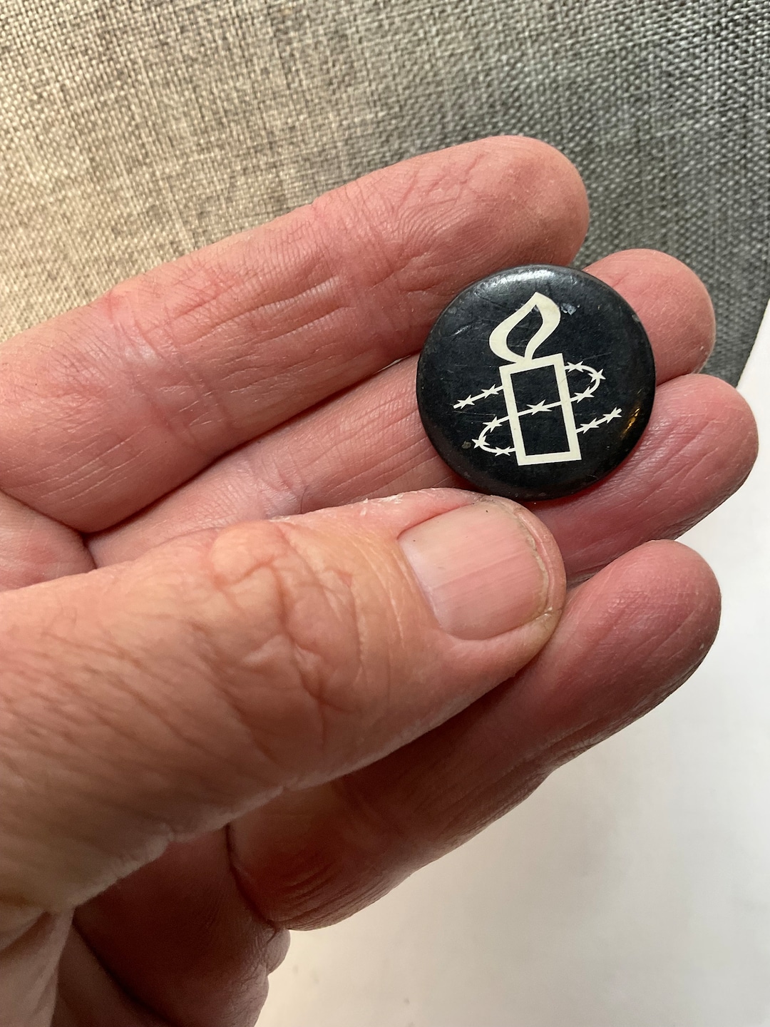 1980's Vintage Amnesty International Candle Pin Pinback - Etsy