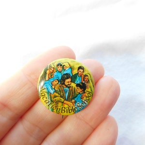 Antique Religious Pin Pinback Button that Reads Vacation Bible School ...