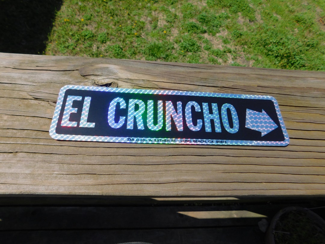 Vintage 1970's 80's Prism Bumper Sticker That Reads El - Etsy