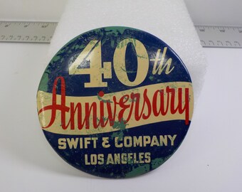 40th Anniversary Pin - Etsy
