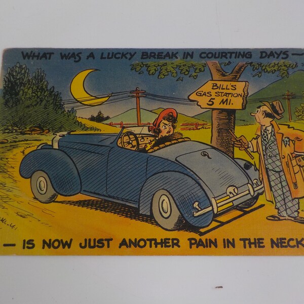 Comical Postcard - Etsy