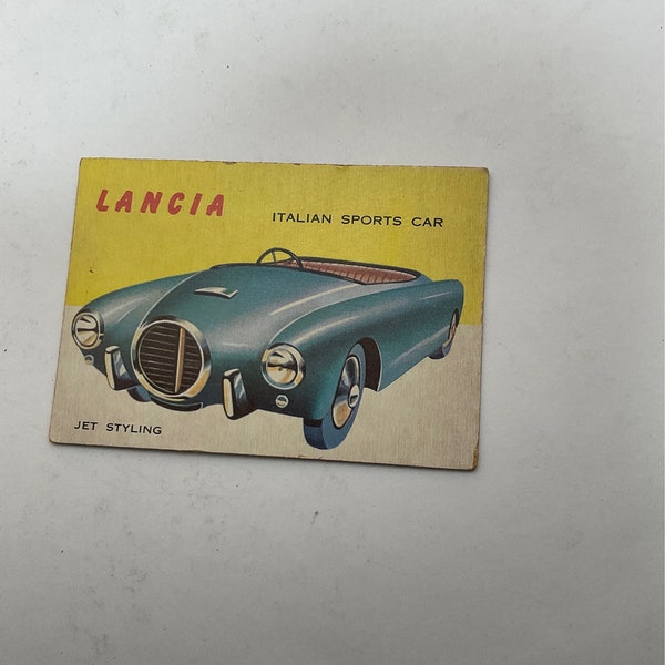 1954 Topps. "world on Wheels" Cards - Etsy