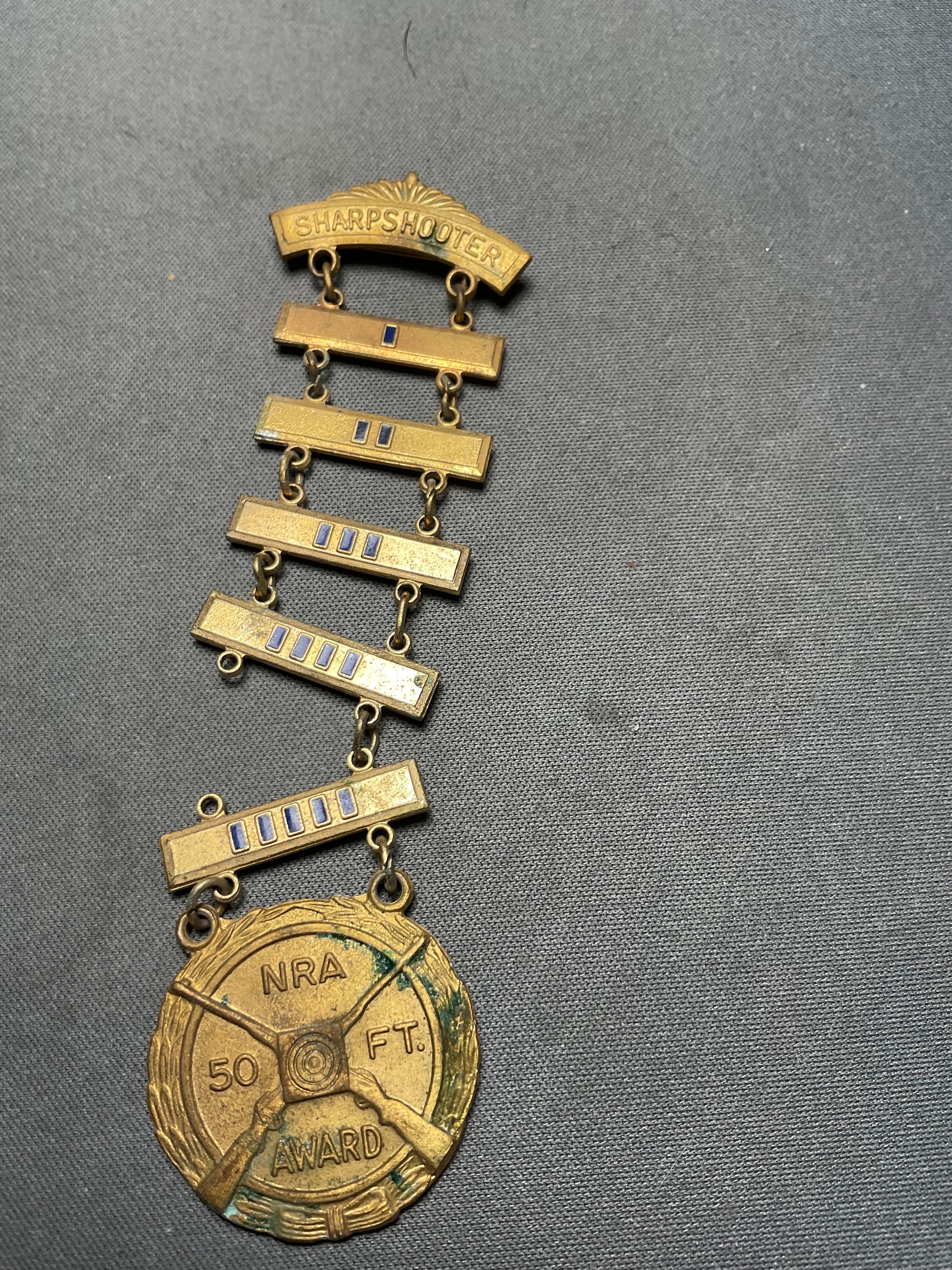 Nra Sharpshooter Medal