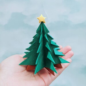 10 Origami Lantern, LED Candles, Origami Paper Christmas Tree, Origami ...