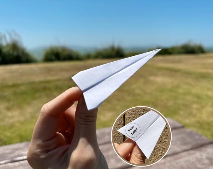 Paper Airplane Card, Embossed Paper Airplanes, Paper Aeroplane Card ...