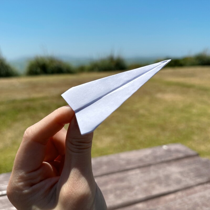 Paper Airplane Art - Etsy