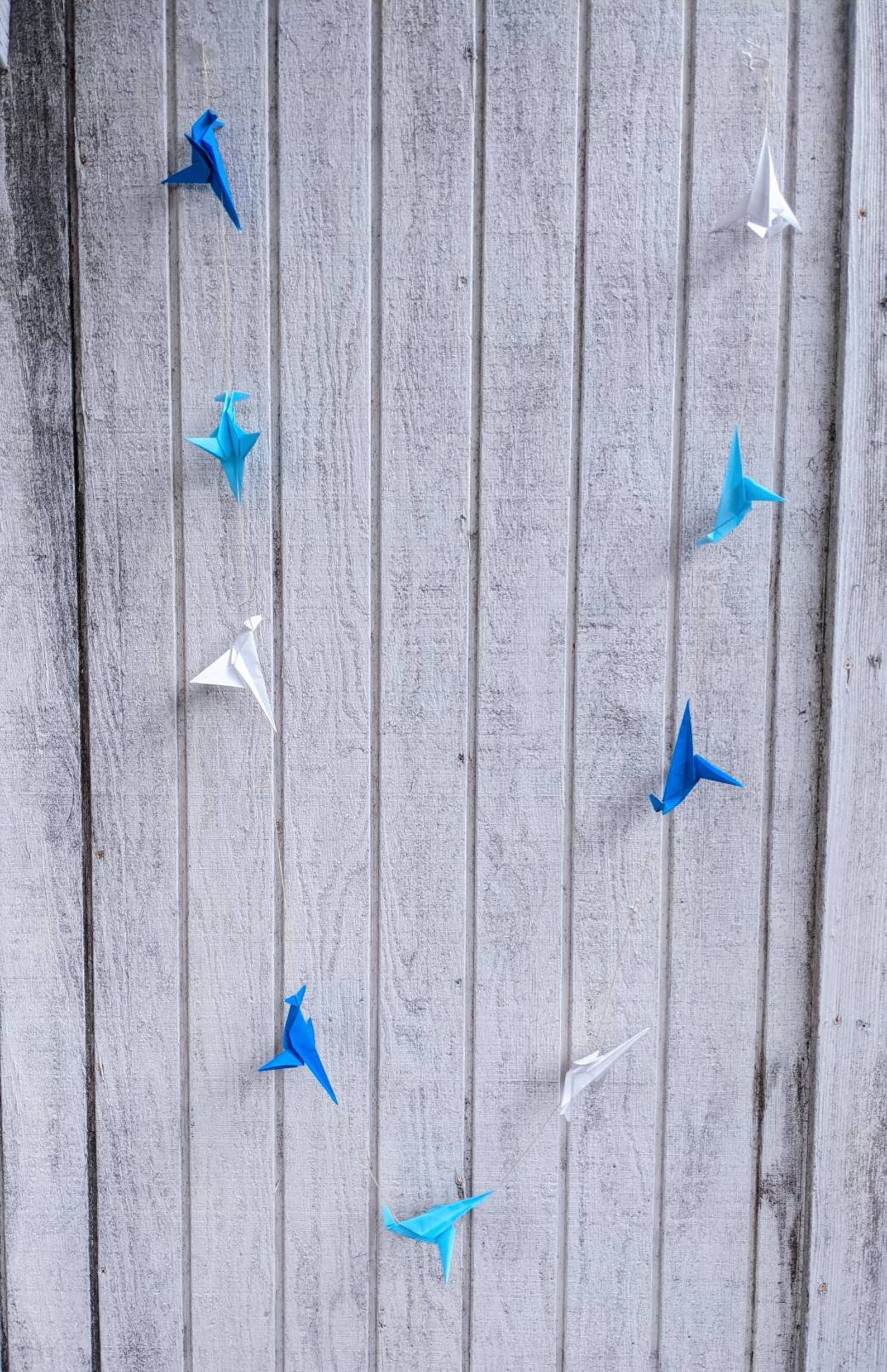 Paper Planes Garlands Origami Planes on Strings Paper - Etsy