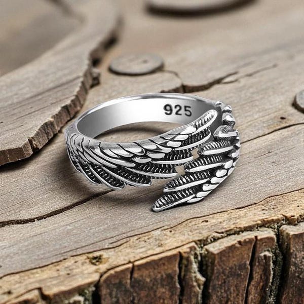 Wing Ring - Etsy