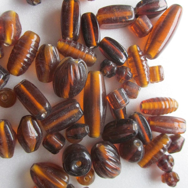 Tortoise Glass Beads - Etsy