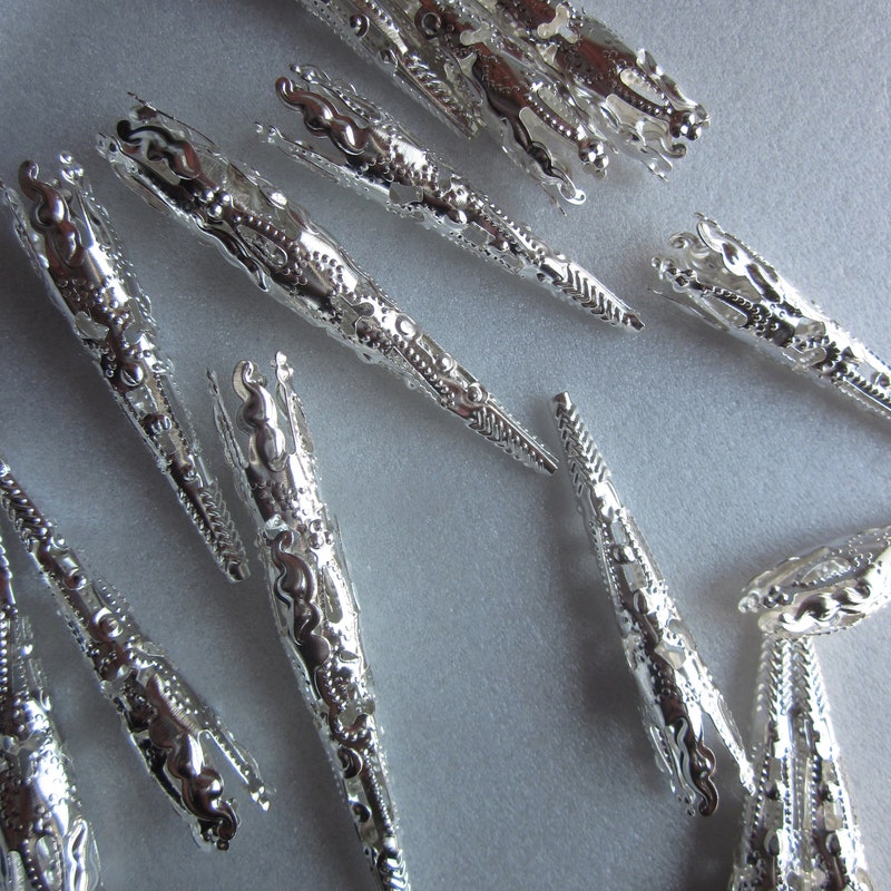 Filigree Bead Cones - Etsy