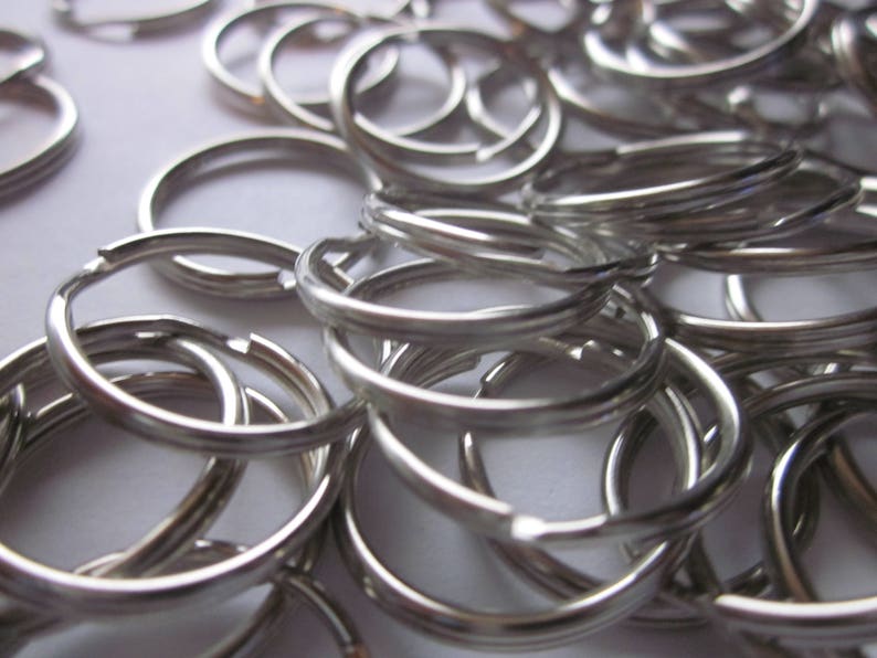 20mm Iron Double Loop Jump Rings - 50 Pieces - Etsy