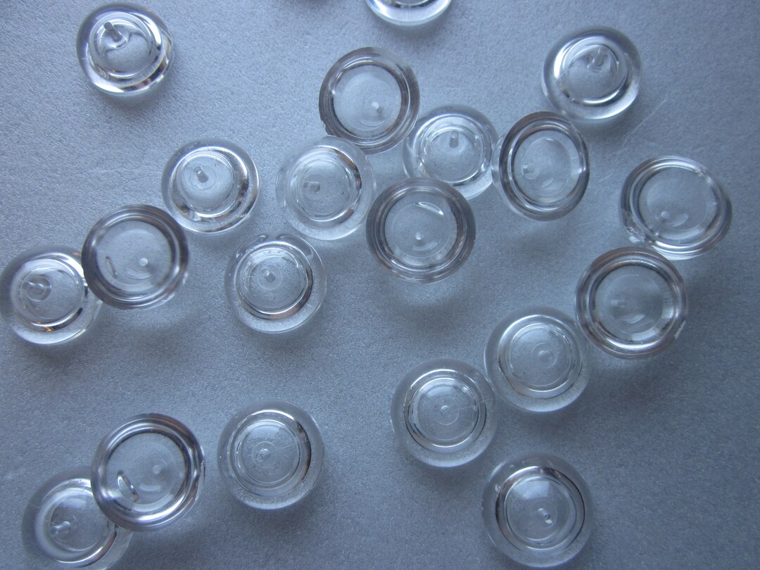 Clear Acrylic Bead Caps 16mm 6 Bead Caps - Etsy
