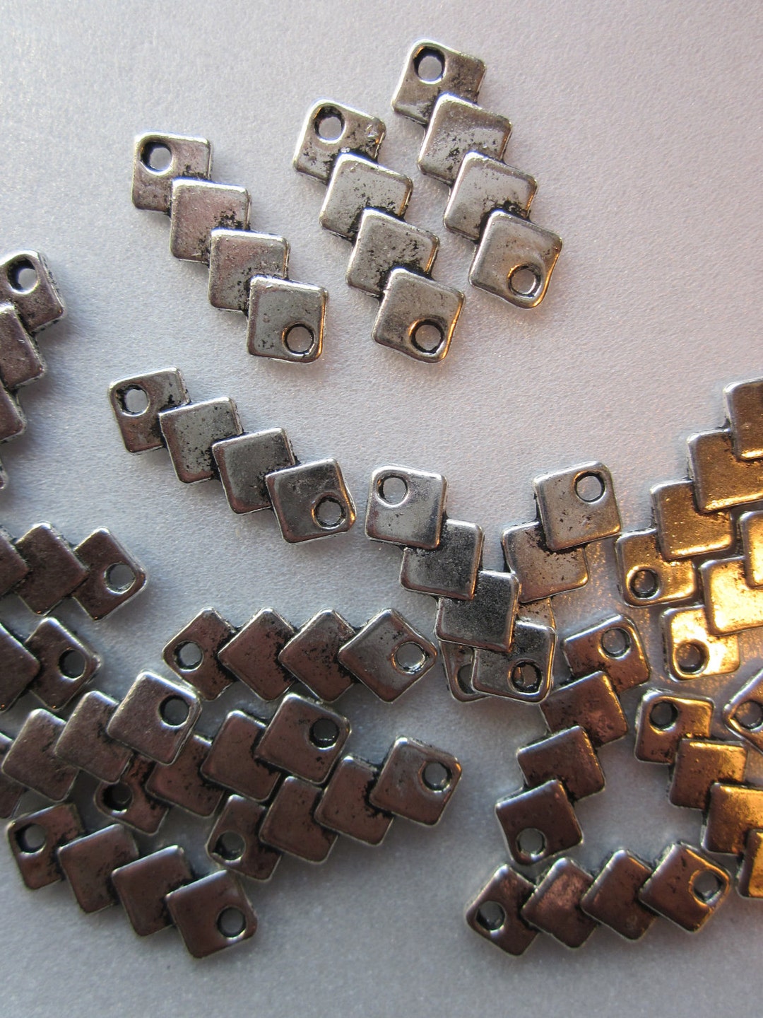 Tibetan Silver Connectors 19mm 20 Connectors - Etsy