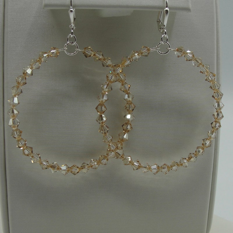 Dangle Hoop - Etsy