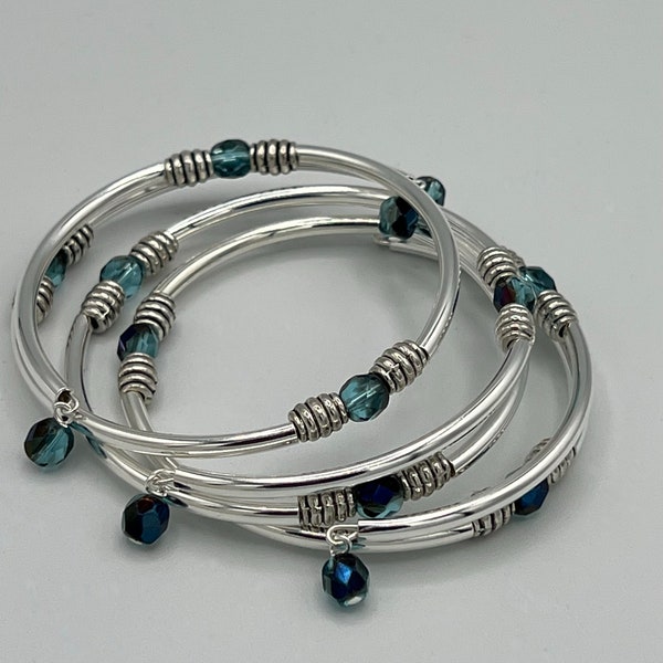 Teal Bangle - Etsy
