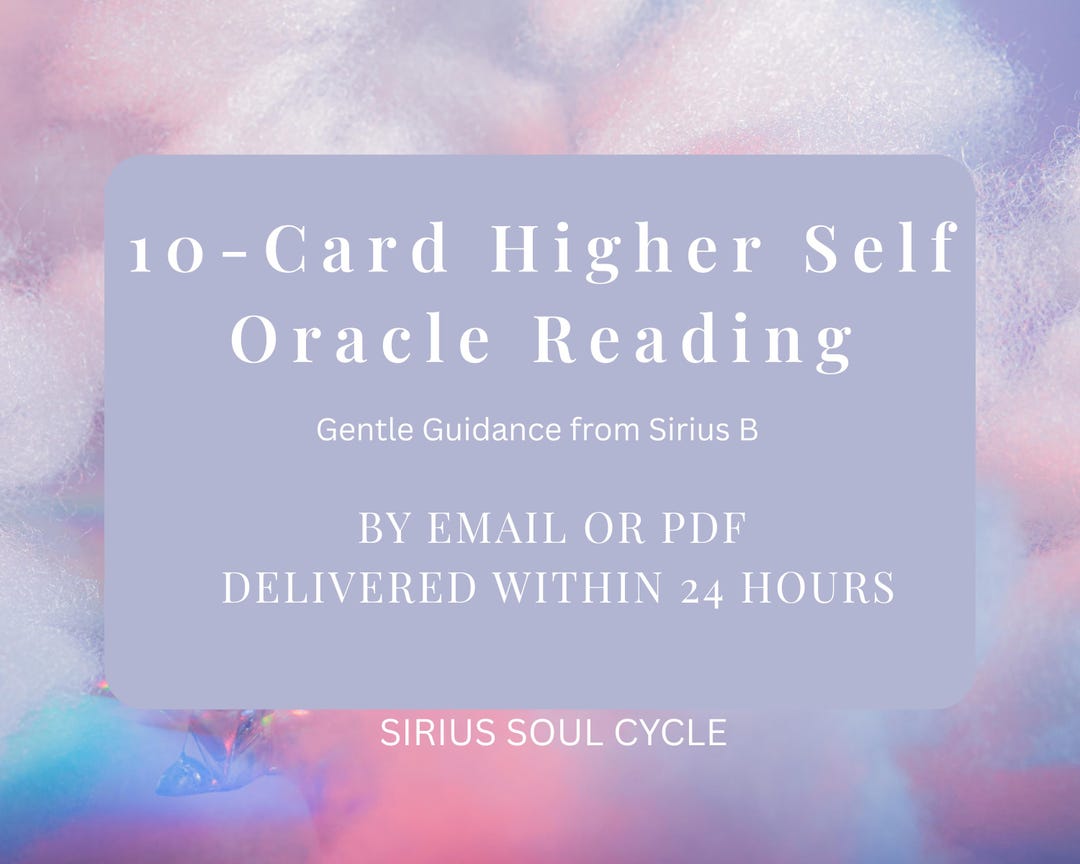 10-card Higher Self Oracle Reading | Spiritual Guidance, Shadow Work ...