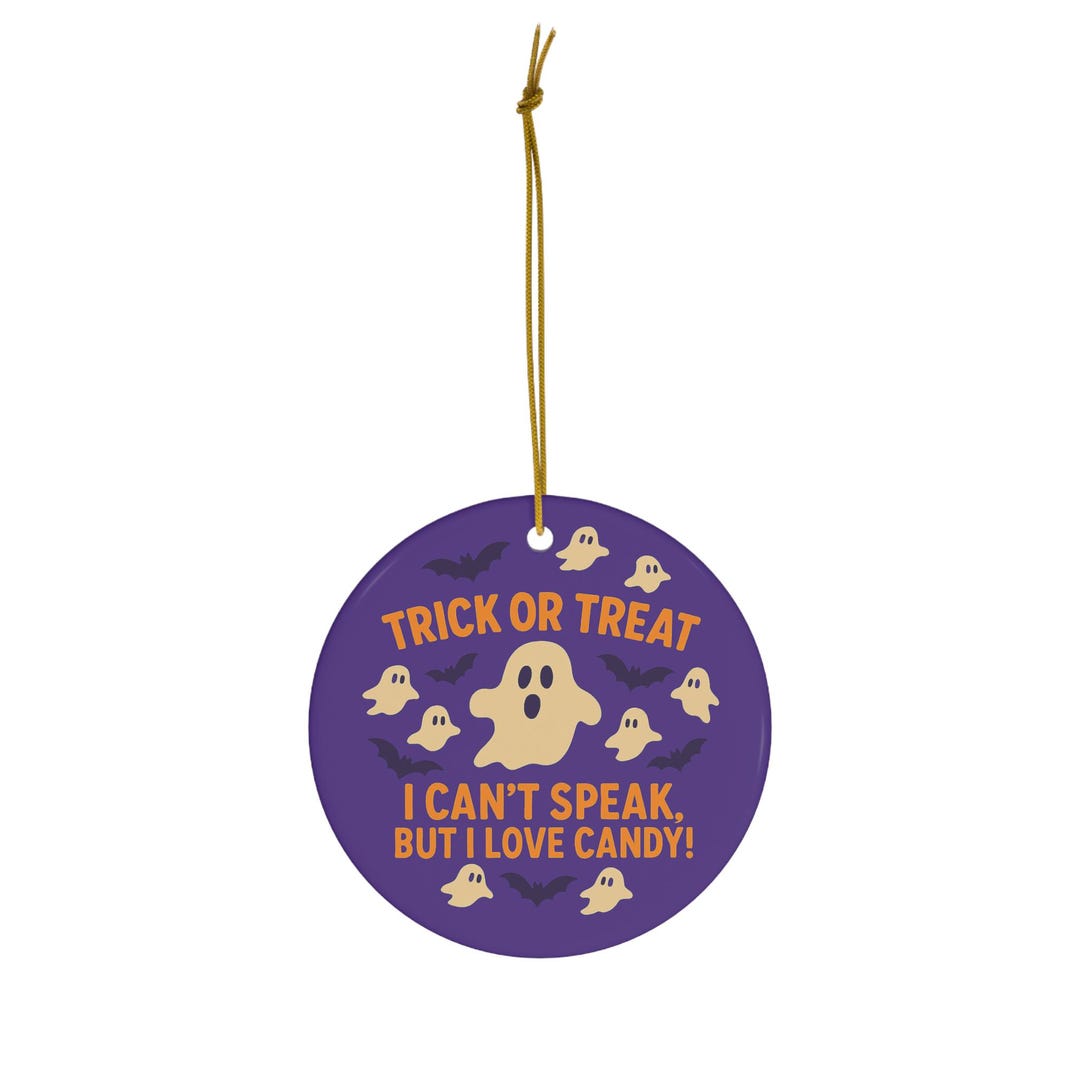 Trick or Treat Bag Tag for Nonverbal Disabilities Halloween Candy Tag ...