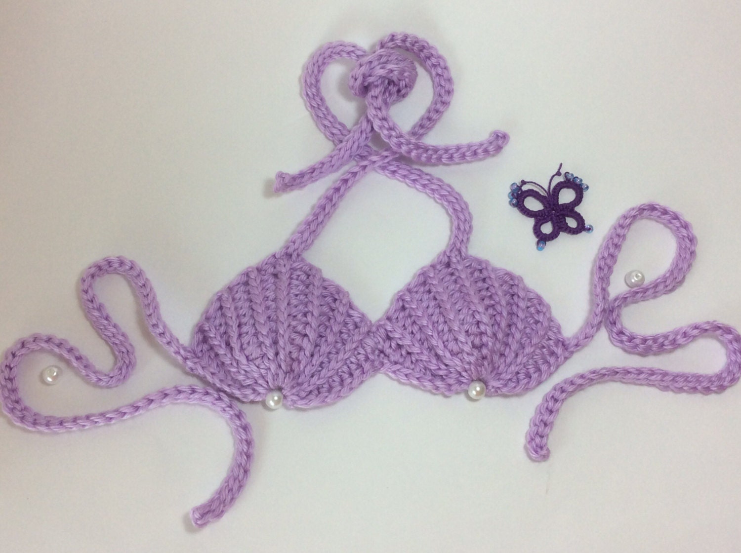 Crochet Seashell Mermaid Top5 Sizes Shell Bikini Topmermaid | Etsy