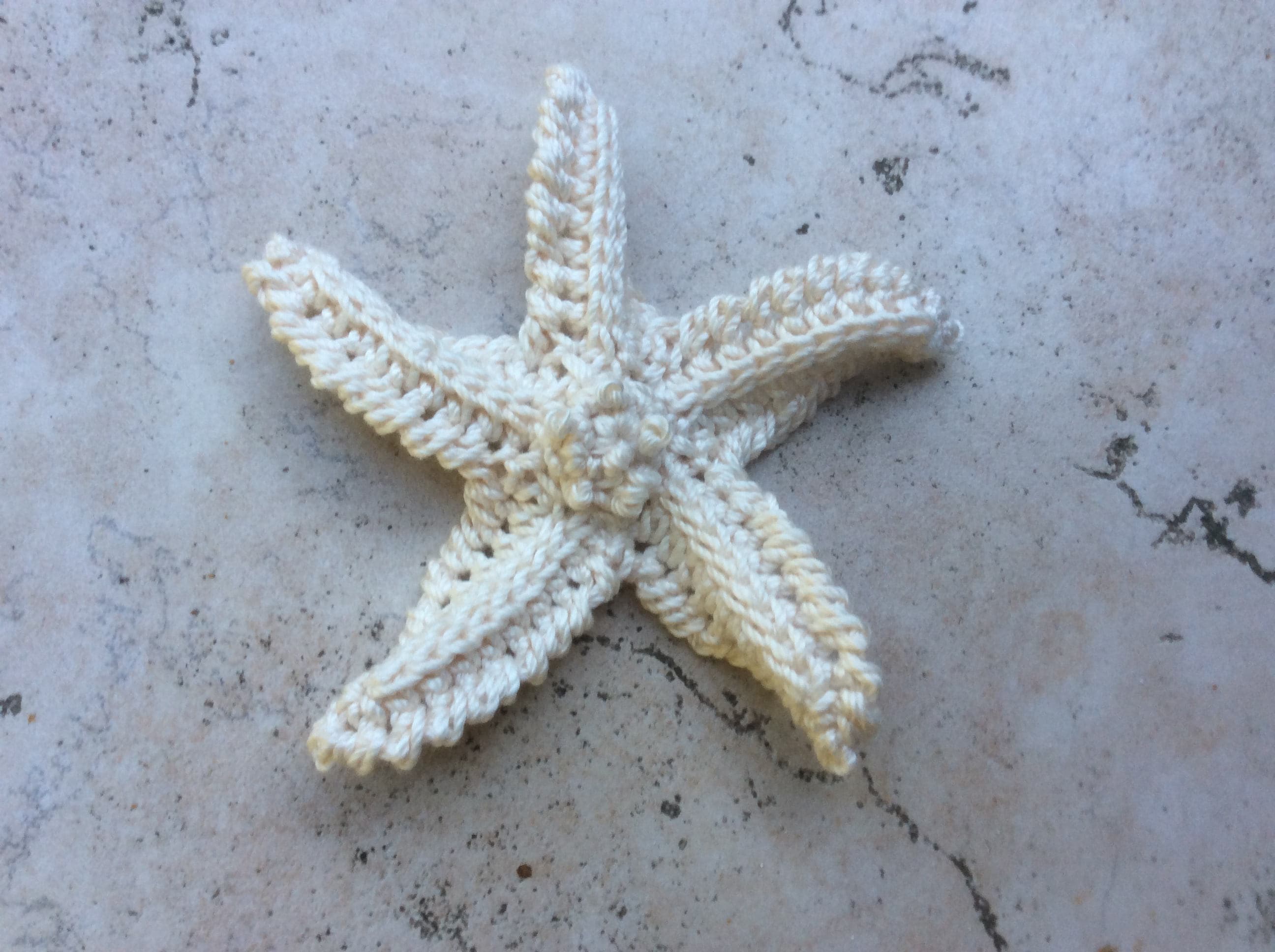 CROCHET PATTERN Textured Starfish,pdf,seashell,starfish Ornament ...