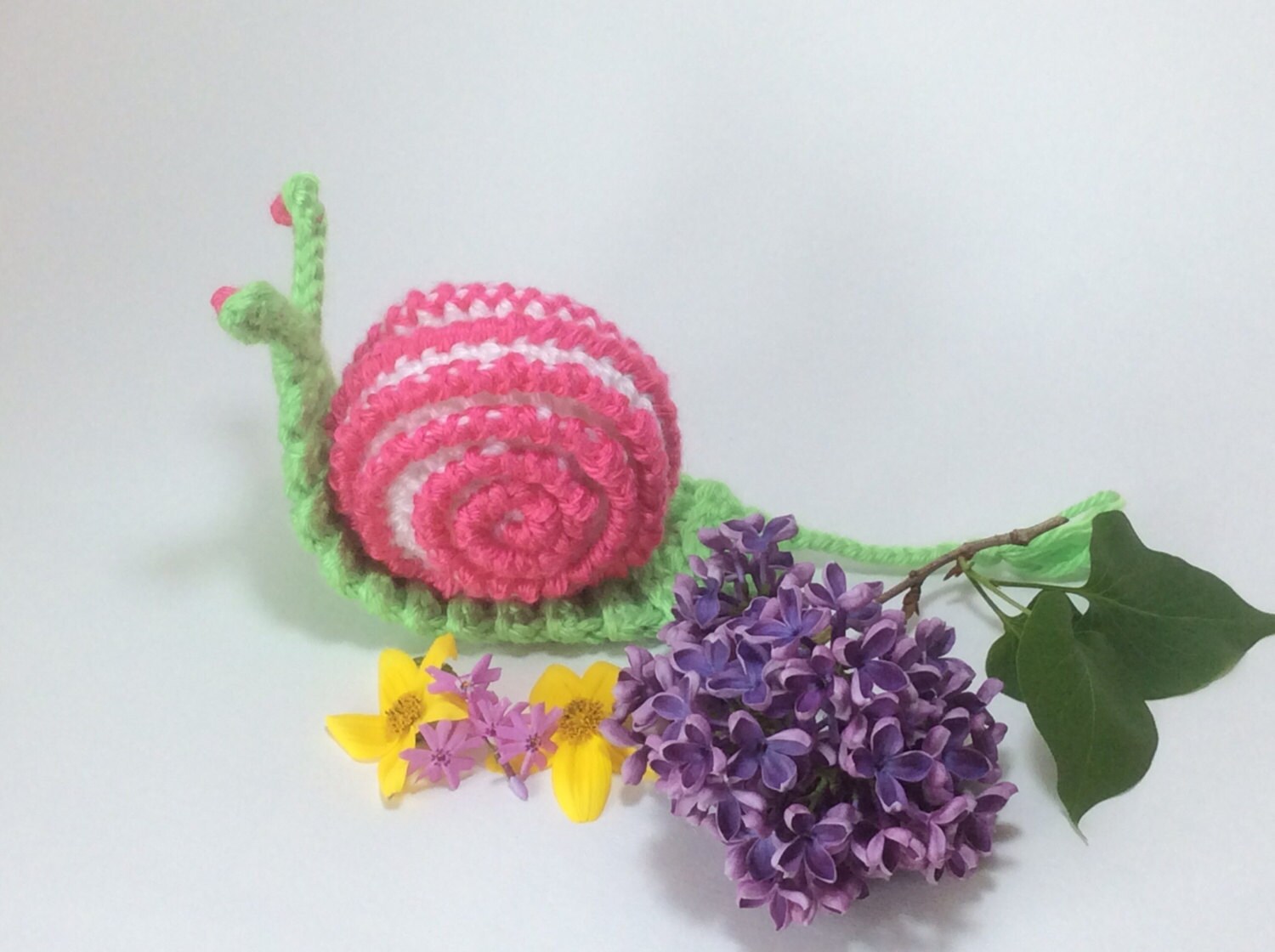 CROCHET PATTERN PDF Amigurumi Snail Patterntoy Snail - Etsy