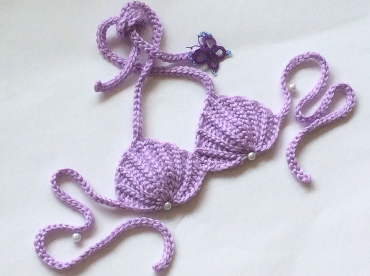 Crochet Seashell Mermaid Top5 Sizes Shell Bikini Topmermaid | Etsy