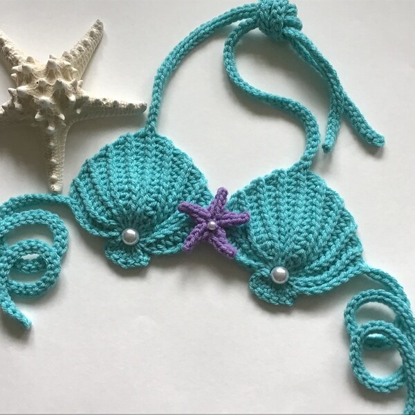 Mermaid Bikini - Etsy