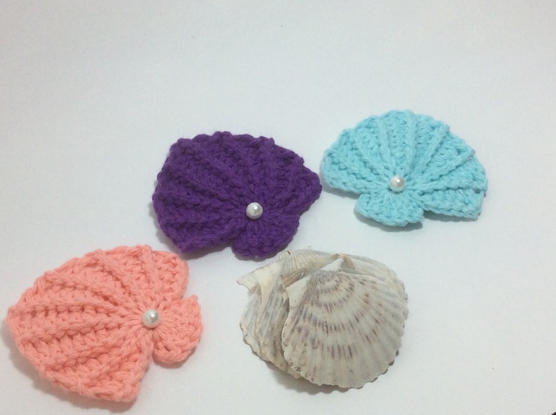 Seashell CROCHET PATTERN Pdftextured Seashell - Etsy