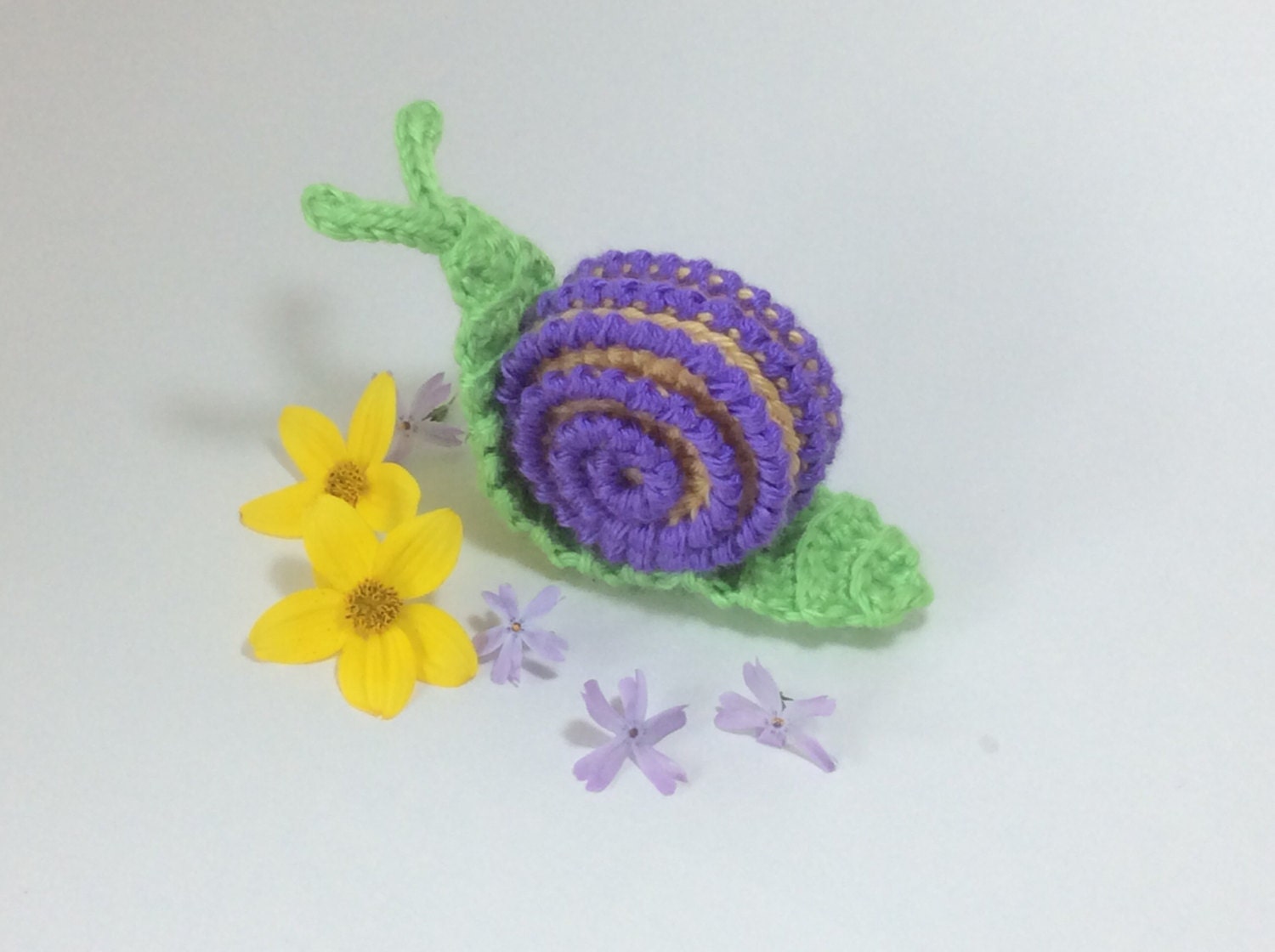 CROCHET PATTERN PDF Amigurumi Snail Patterntoy Snail - Etsy