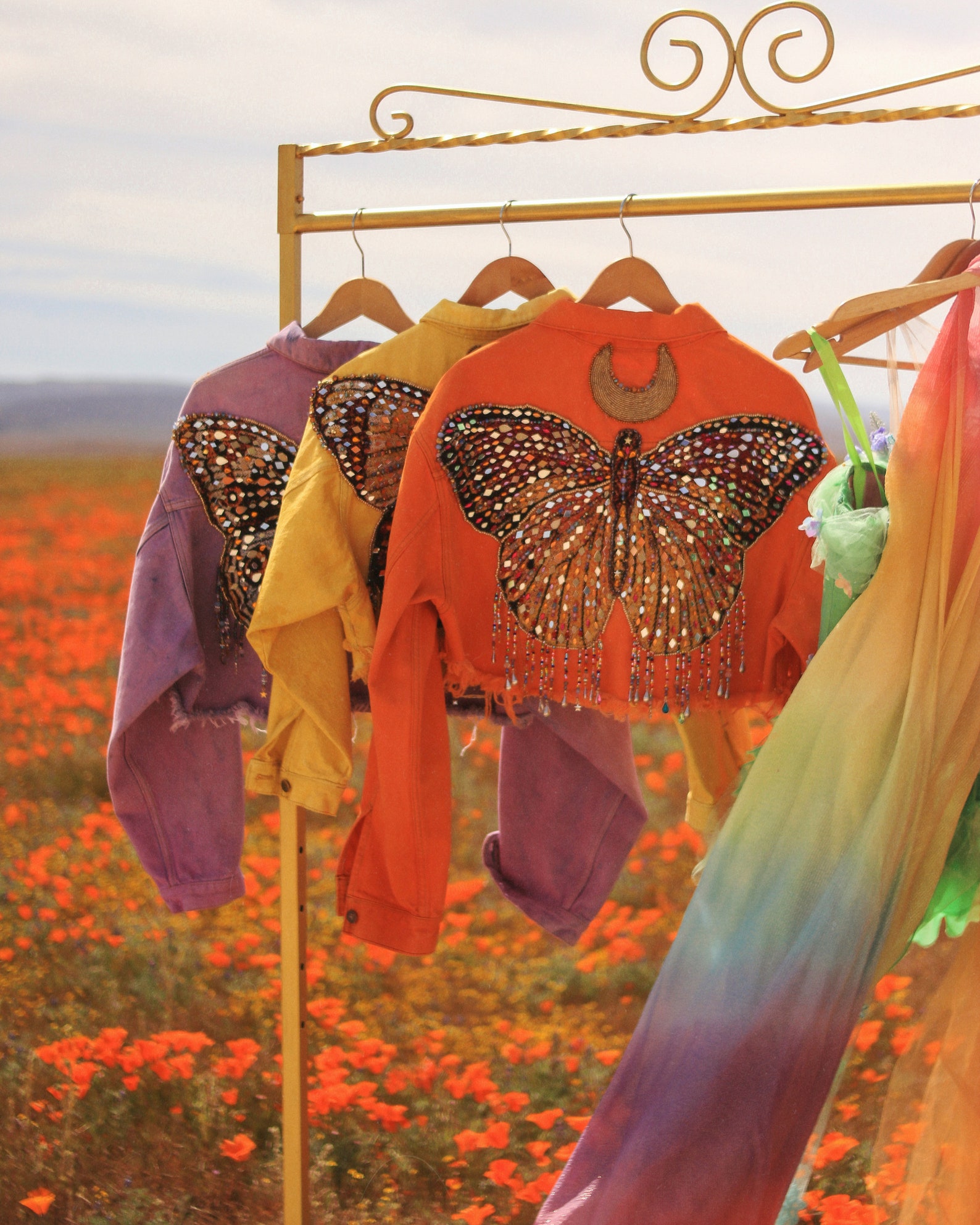 Bloom Butterfly Jacket Upcycled Made to Order - Etsy