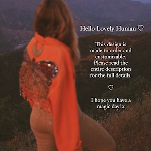 Bloom Butterfly Jacket - Upcycled - Made to Order - Etsy