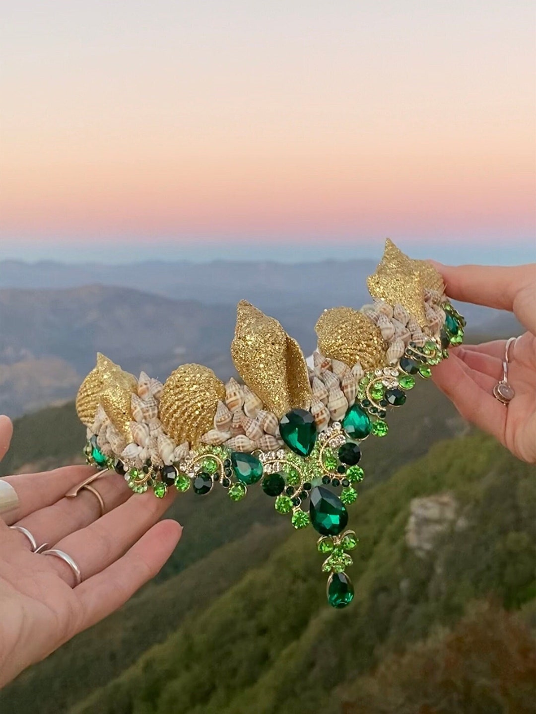 Faelyn Mermaid Crown - Etsy