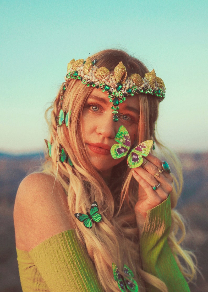 Faelyn Mermaid Crown - Etsy