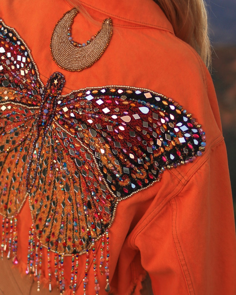 Bloom Butterfly Jacket - Upcycled - Made to Order - Etsy