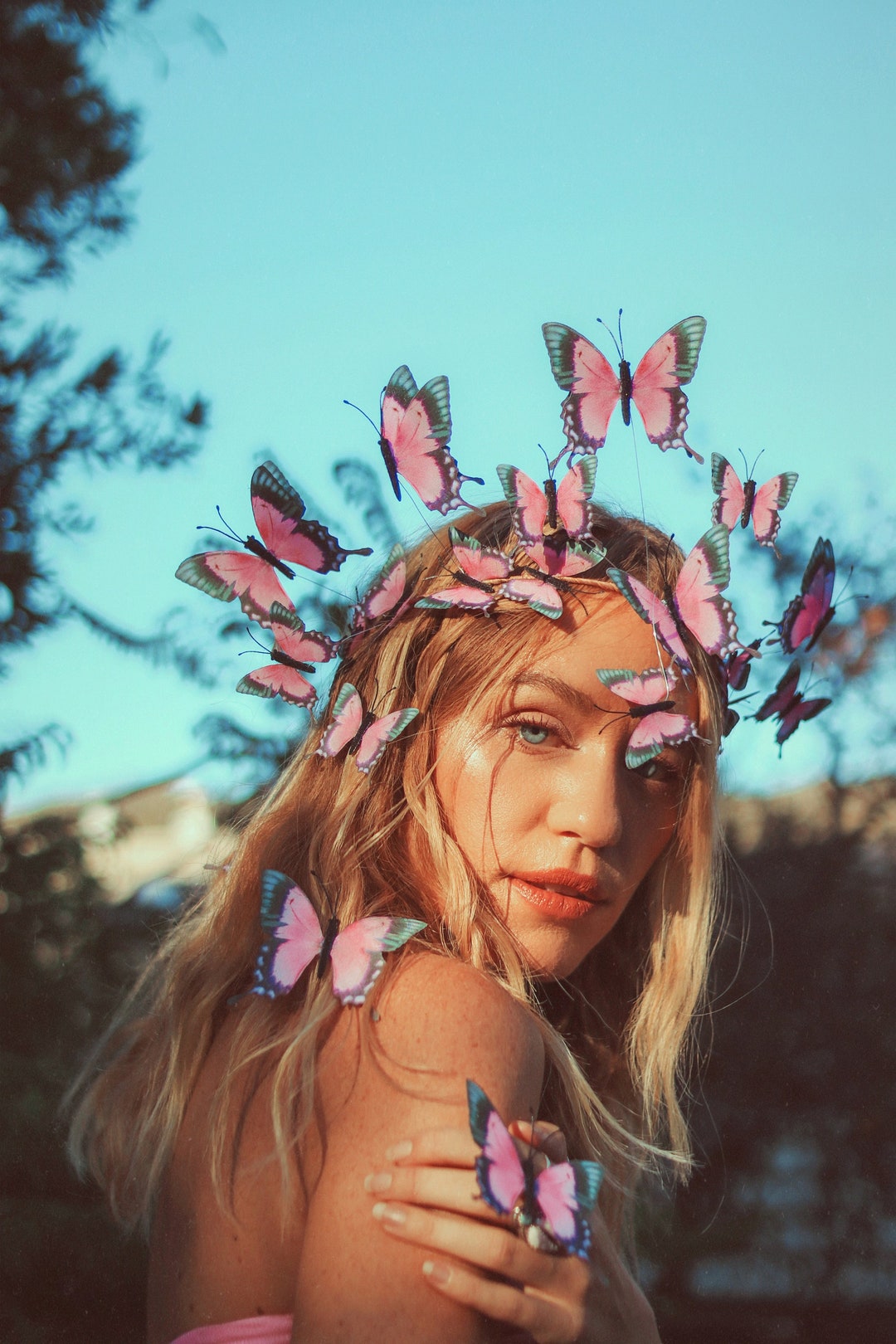Adeline's Spell Butterfly Crown - Etsy